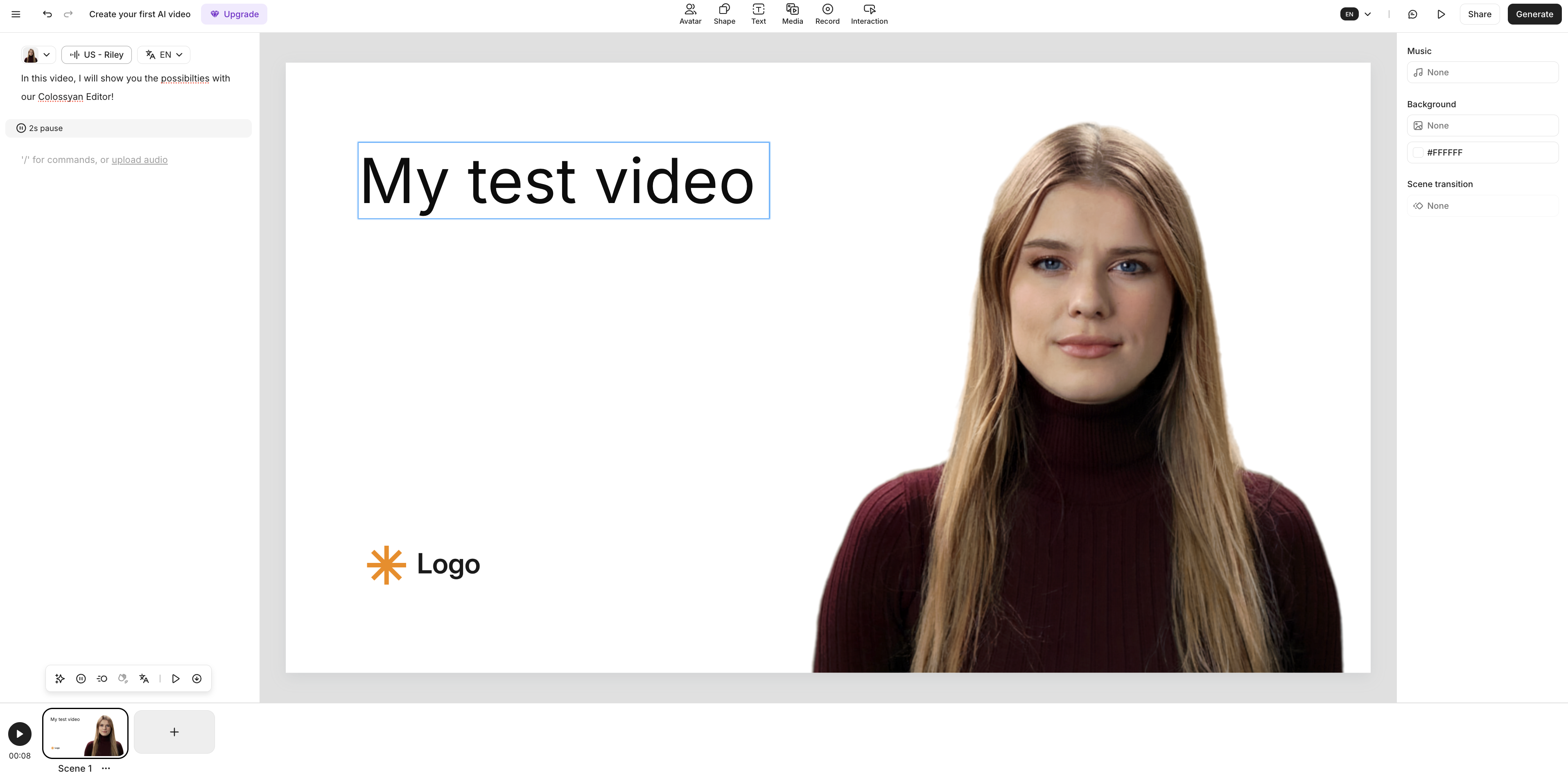 Welcome to Colossyan! – Colossyan